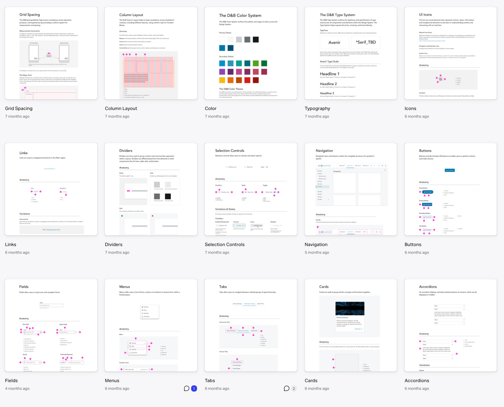 D&B Design System – Ryan Arnell